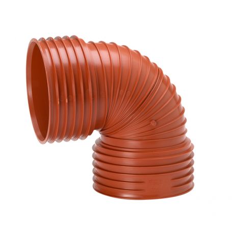 1050273 UPONOR Ultra Rib 2 põlv Ø250mm 90° - Ehitusmaterjalid. E ...